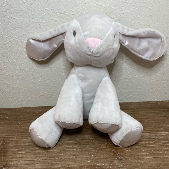 Kellytoy | Toys | Kellytoy Kelly Baby Grey Bunny Rabbit Stuffed Rattle ...